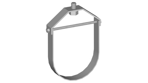 Pipe Clevis Hanger for Rooftop HVAC Lines
