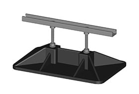 Pipe Supports with Channel For Conduit & Drain Lines - PP10