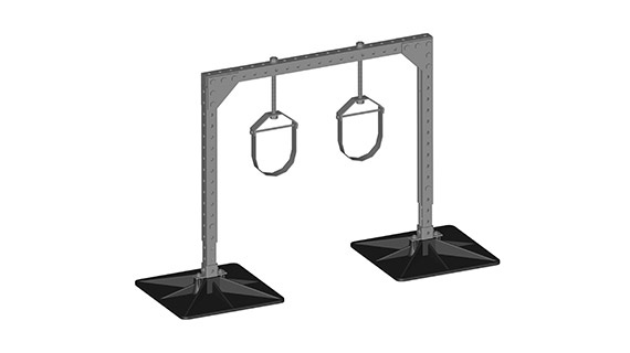 PHP Rooftop Support Product Drawings