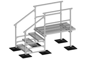 Roof Access Stairs for Safe Rooftop Accessibility