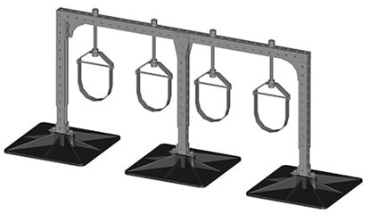 PHP Rooftop Support Product Drawings