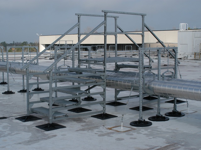 Industrial Roof Support Systems | Rooftop Support